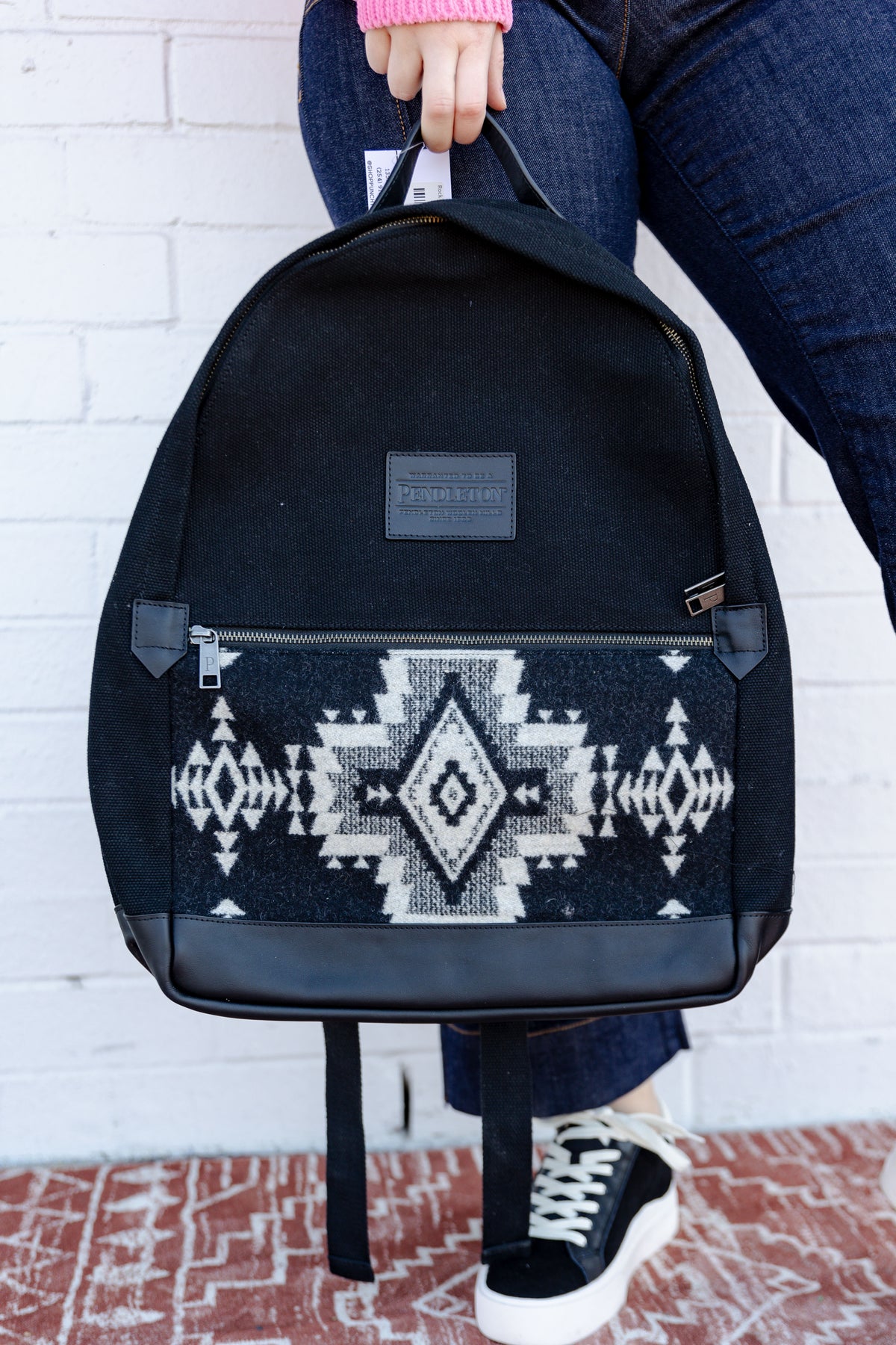 Rock Point Black Pendleton Backpack — PUNCHY'S