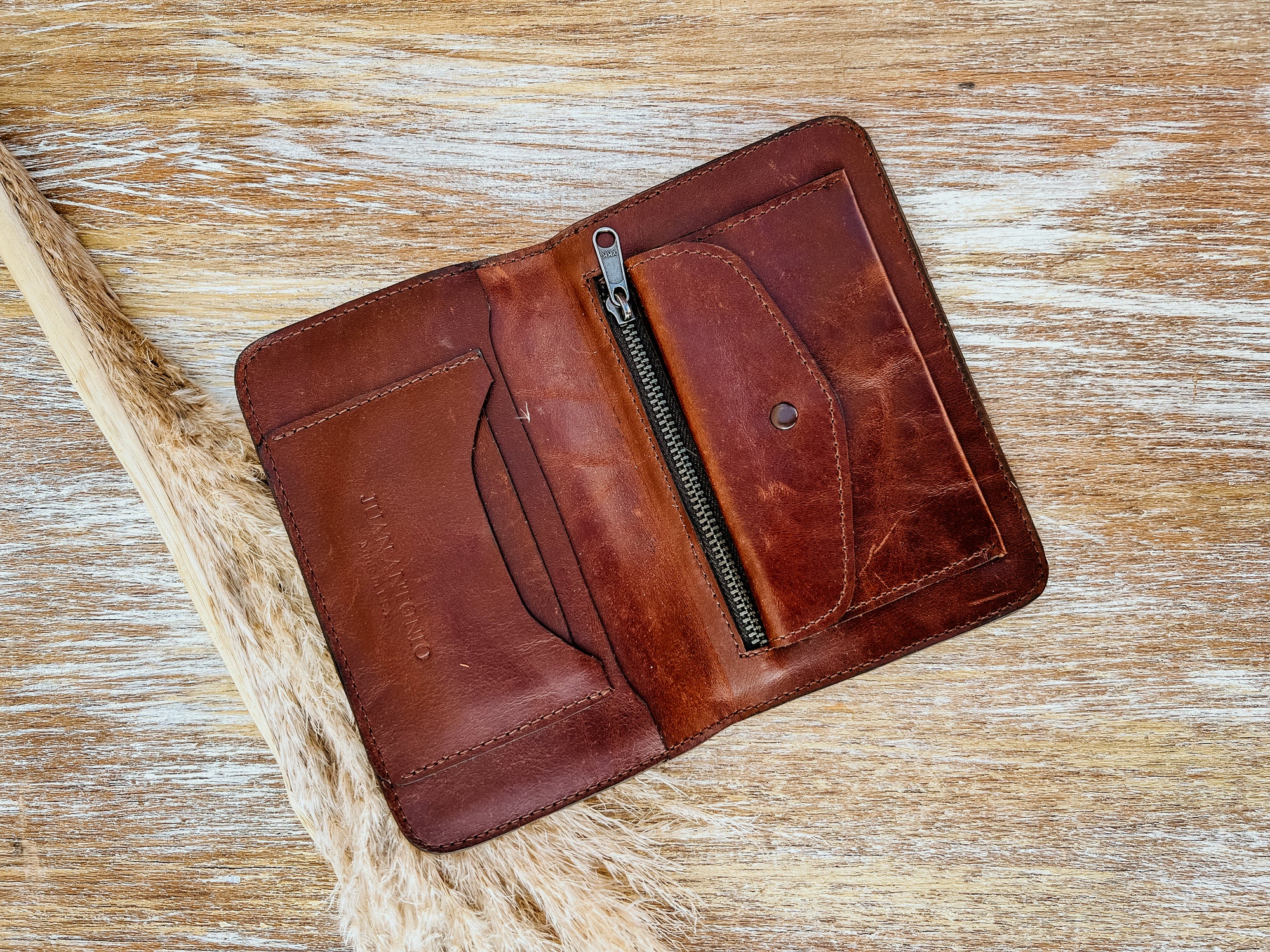 Leather Bifold Wallet — PUNCHY'S